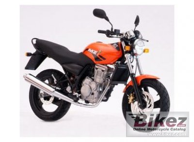 2007 MZ 125-RT Striker specifications and pictures